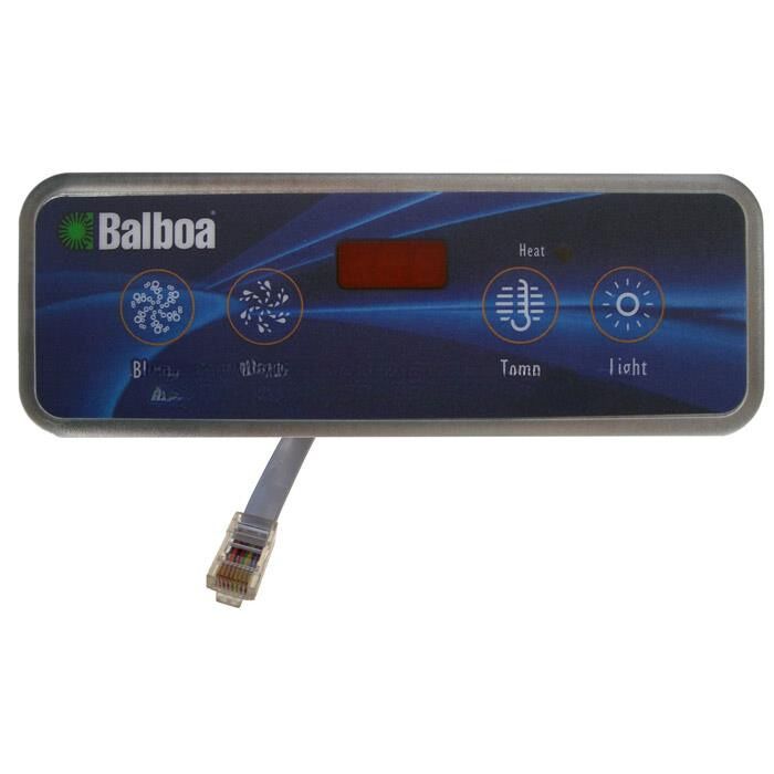 51676 Balboa ® Control Panel Lite Duplex Digital Pump & Blower LED ...