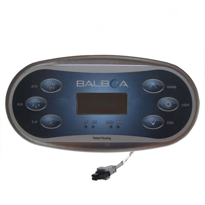 55673 Balboa ® Control Panel TP600 1 Pump & Aux – Spa Parts Experts