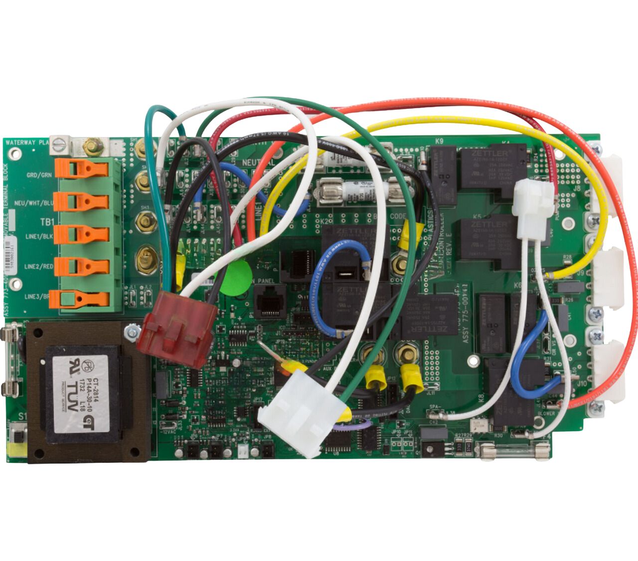 775-0010B Waterway® Circuit Board NEO2100 – Spa Parts Experts