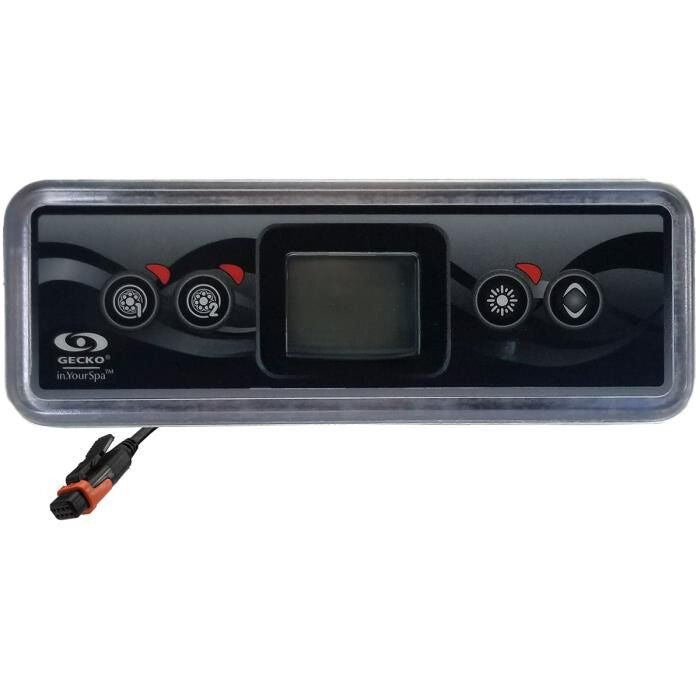 BDLK3002OP Gecko® Control Panel IN.K3002OP 4 Button LCD – Spa Parts Experts