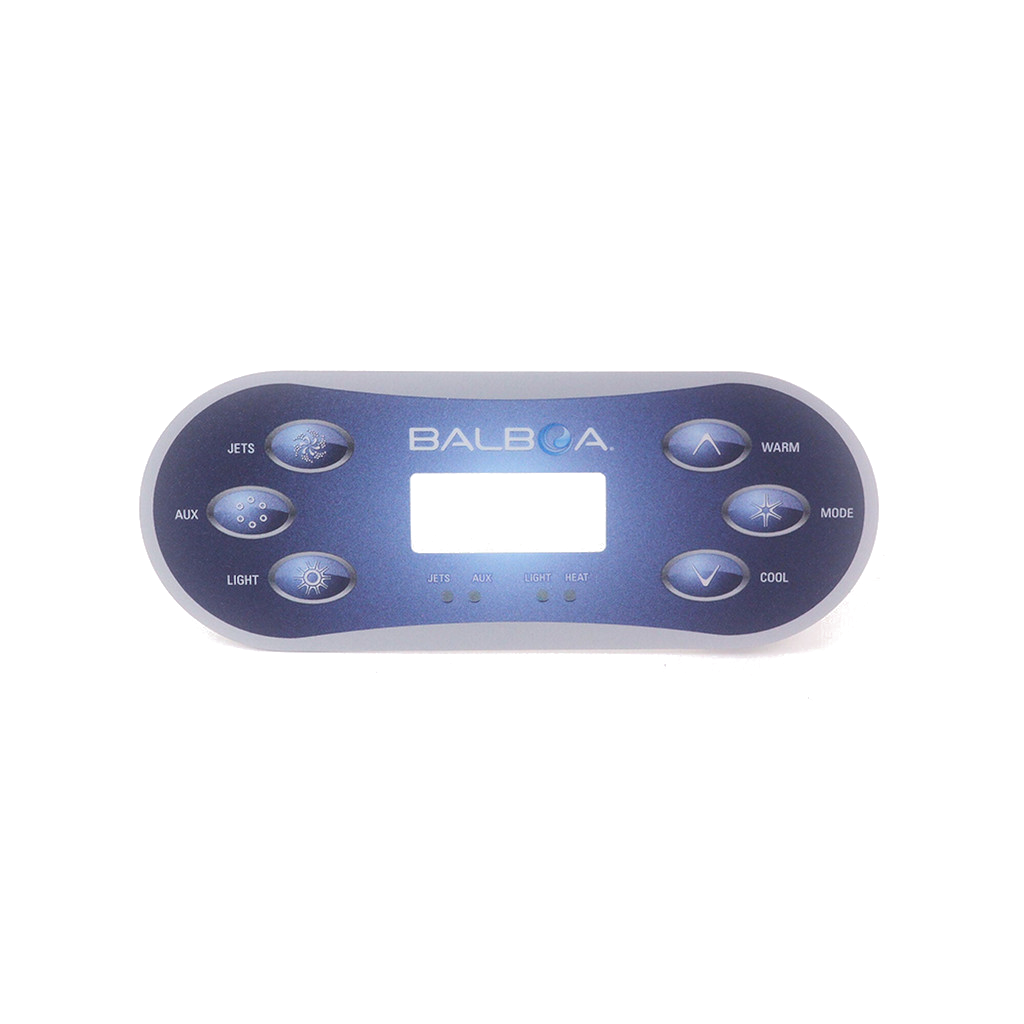 11877 Balboa® | Topside Overlay VL600S, LCD, 6-Btn | Spa Parts Experts