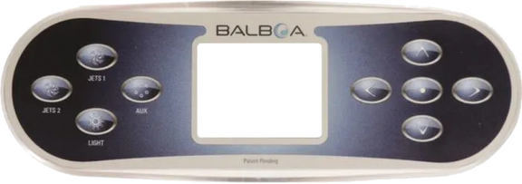 12512 Balboa ® |Topside Control Overlay TP800, 9-Btn |Spa Parts Experts